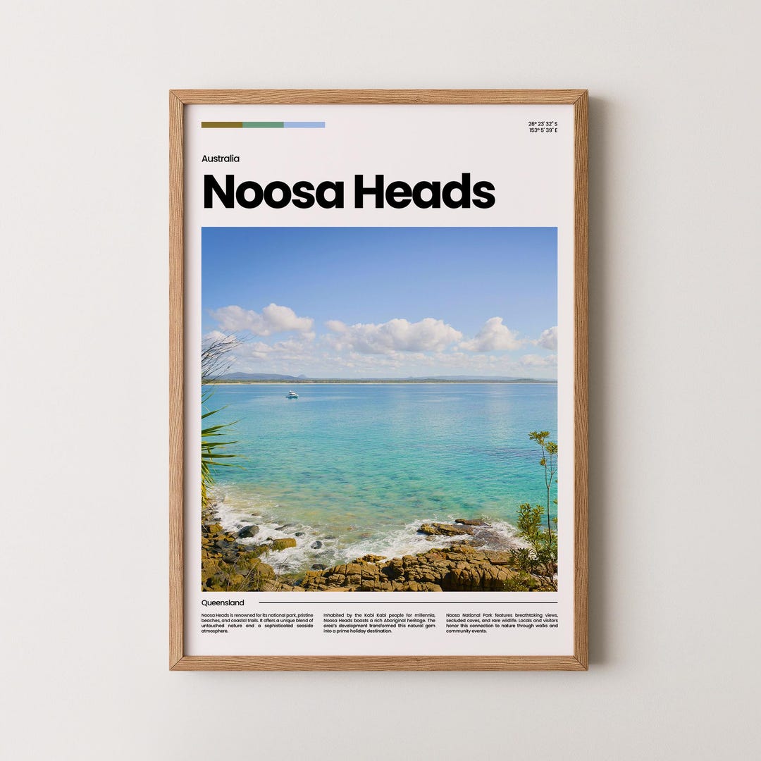 Noosa Heads Poster, Noosa Heads Print, Noosa Heads Photo, Noosa Heads ...