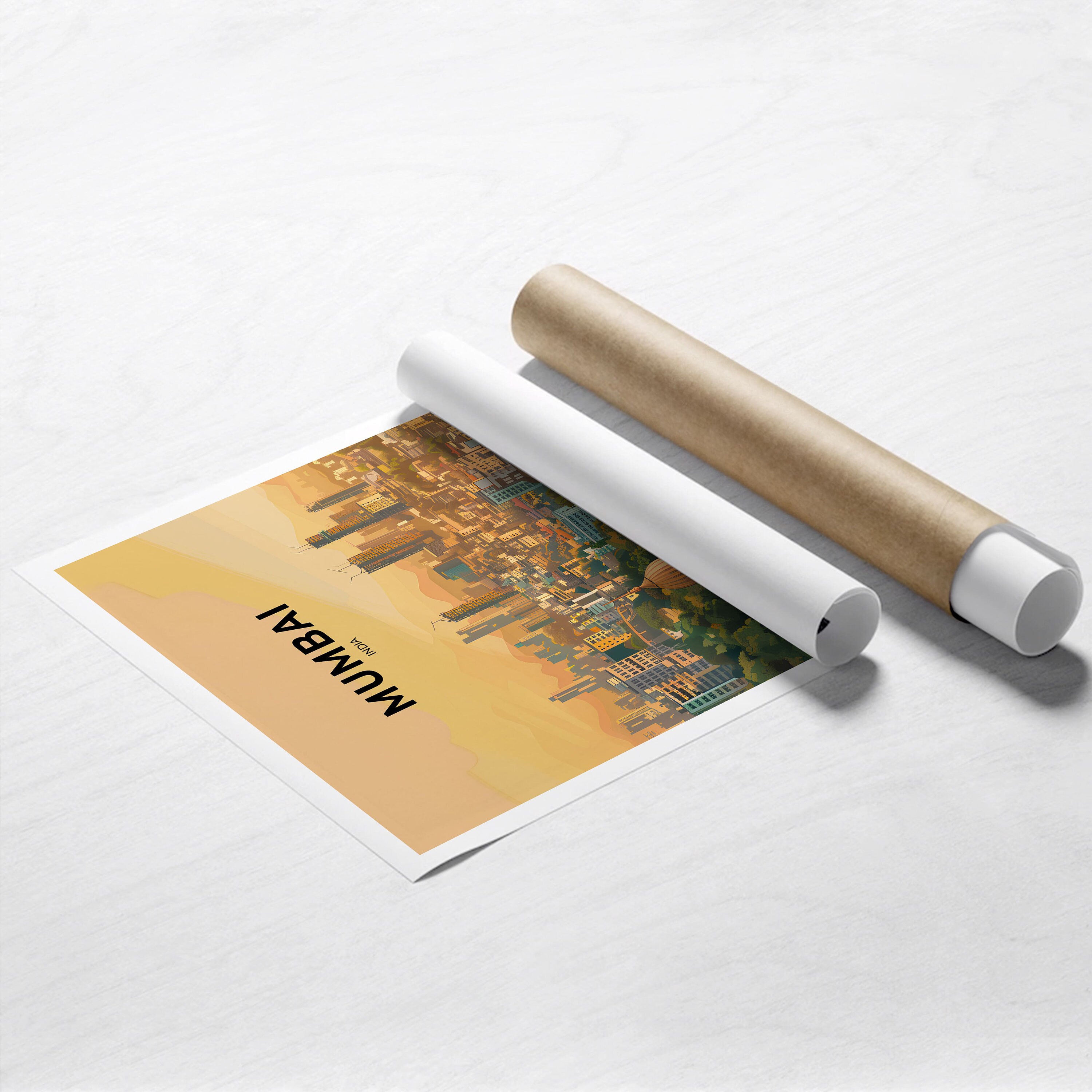 MUMBAI Poster Mumbai Travel Poster Mumbai Art Print Mumbai Poster ...