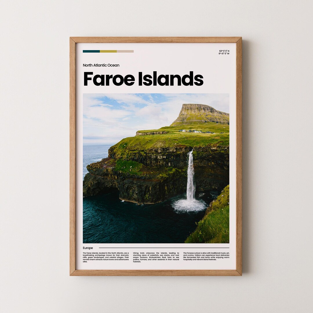 Faroe Islands Poster, Faroe Islands Print, Faroe Islands Photo, Faroe ...