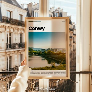 Conwy Poster, Conwy Print, Conwy Photo, Conwy Art, Wales Poster, Wales ...