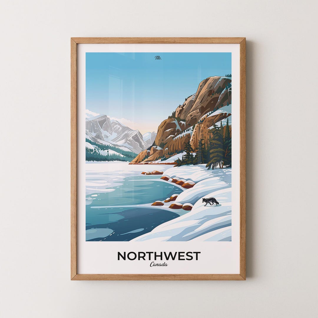 NORTHWEST Poster, Northwest Travel Poster, Northwest Art Print ...