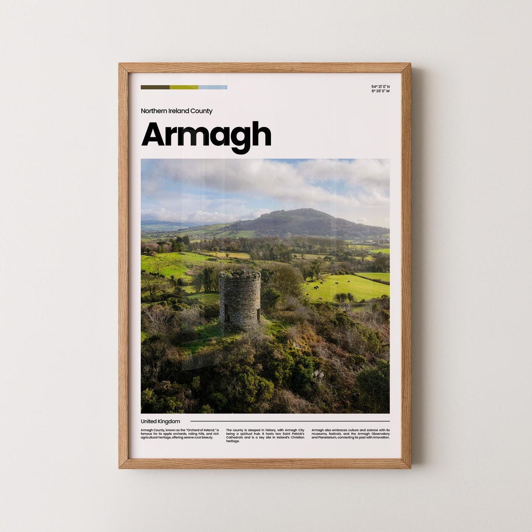 Armagh Poster, Armagh Print, Armagh Photo, Armagh Art, Northern Ireland ...