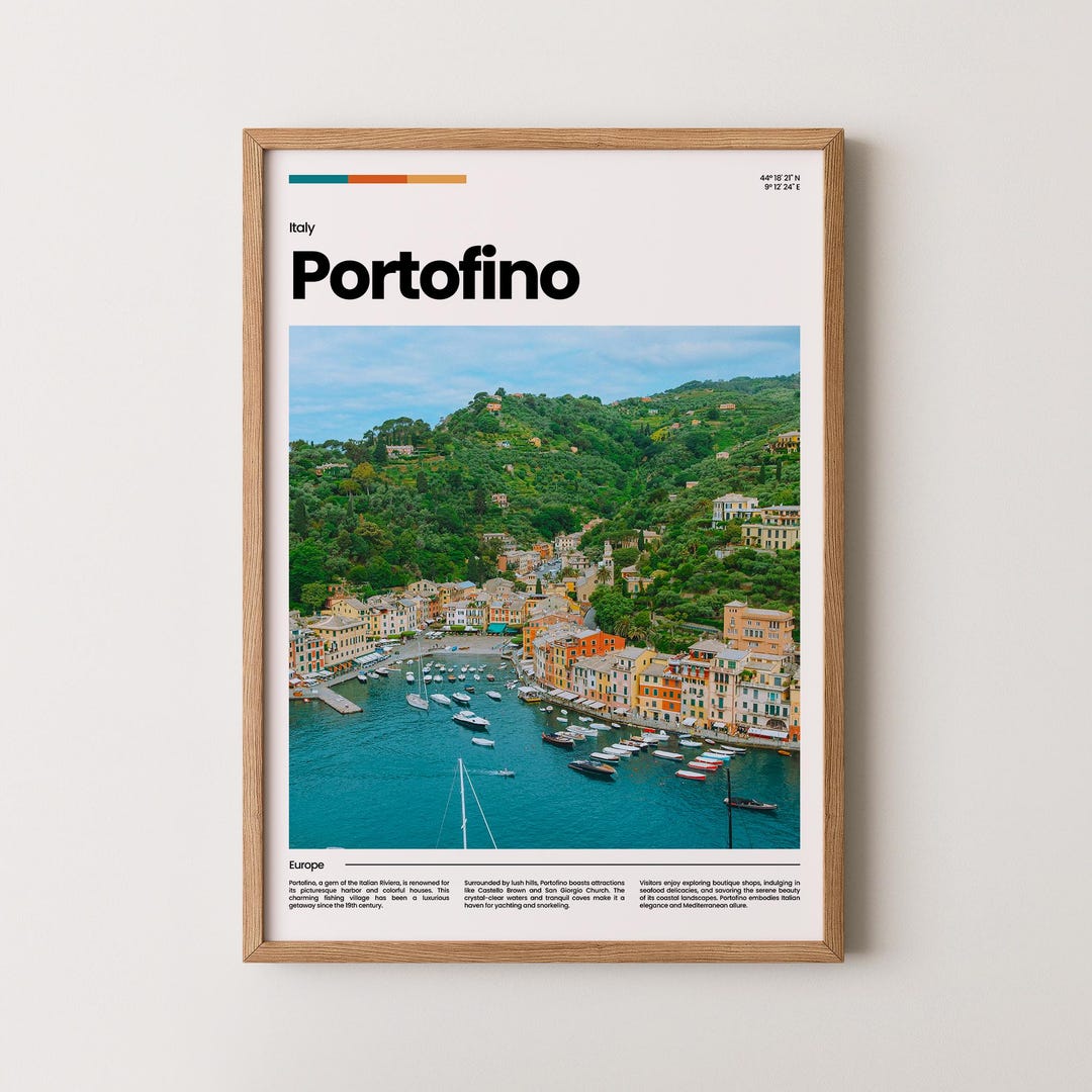 Portofino Poster, Portofino Print, Portofino Photo, Portofino Art ...