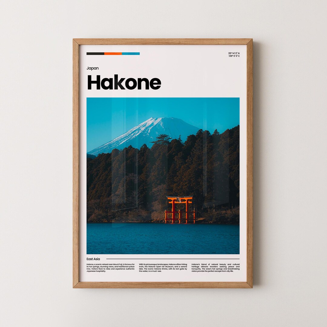 Hakone Poster, Hakone Print, Hakone Photo, Hakone Art, Japan Poster ...