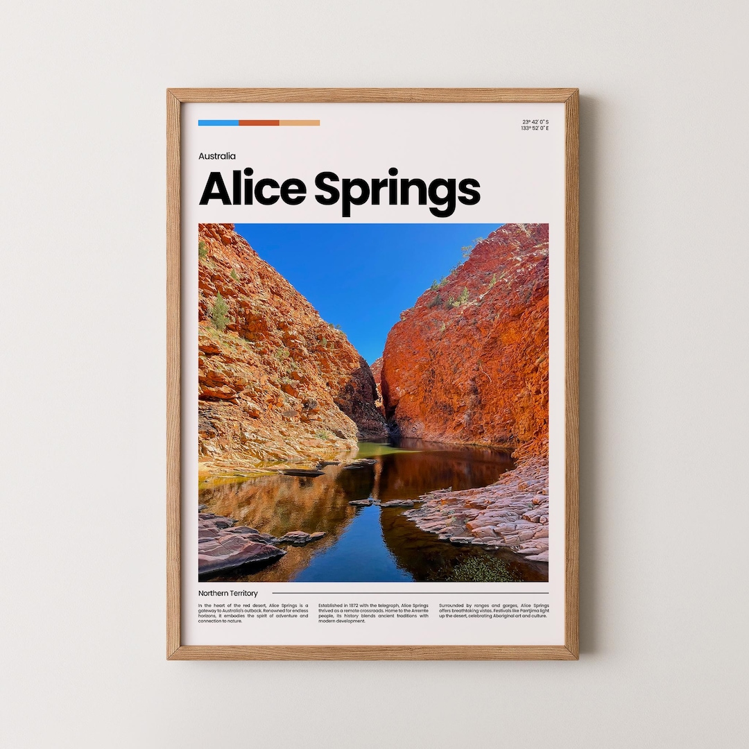 Alice Springs Poster, Alice Springs Print, Alice Springs Photo, Alice ...