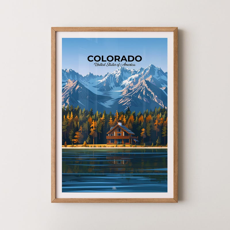 Colorado Poster - Etsy