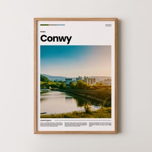 Conwy Poster, Conwy Print, Conwy Photo, Conwy Art, Wales Poster, Wales ...