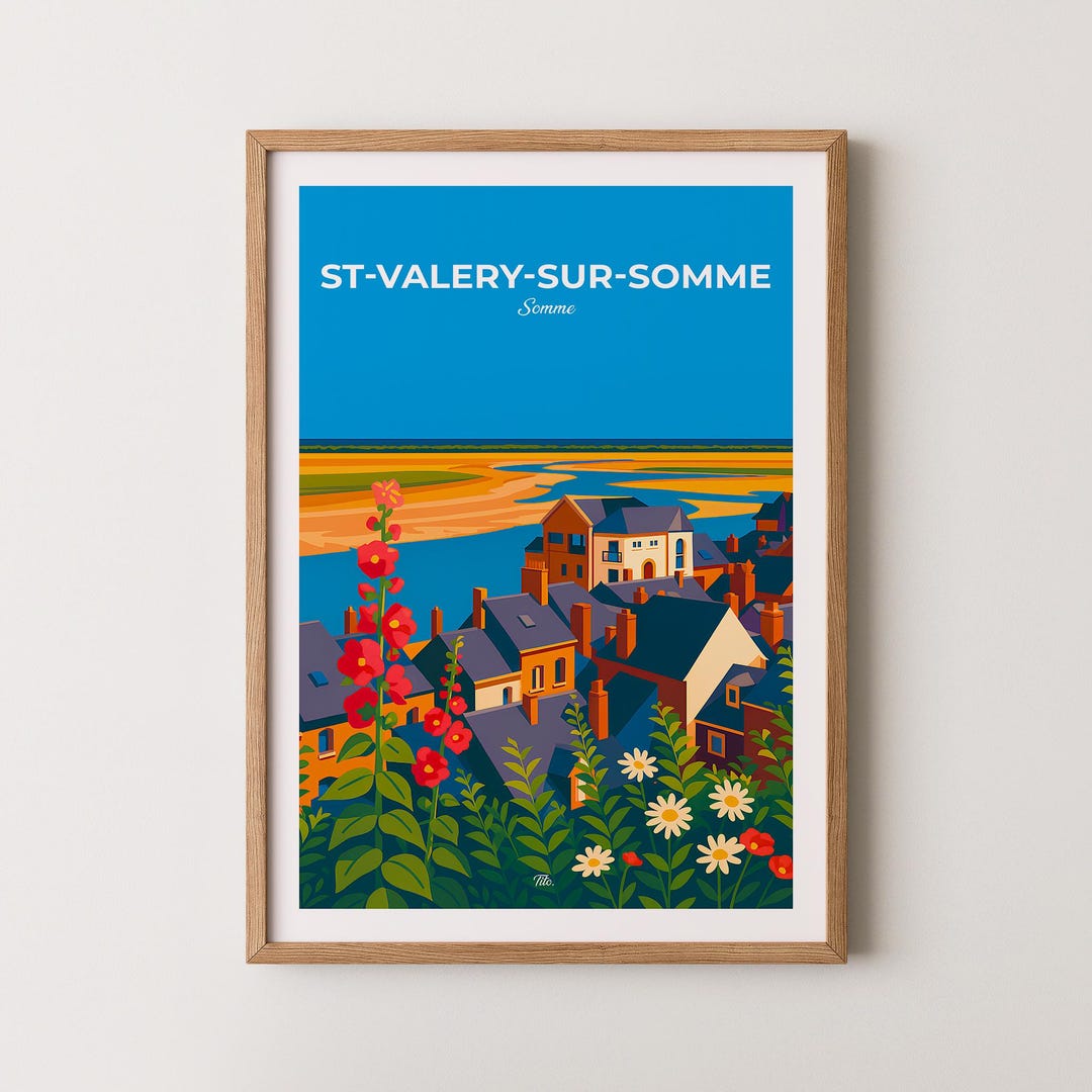 Affiche Saint-valery-sur-somme, Poster Saint-valery-sur-somme ...