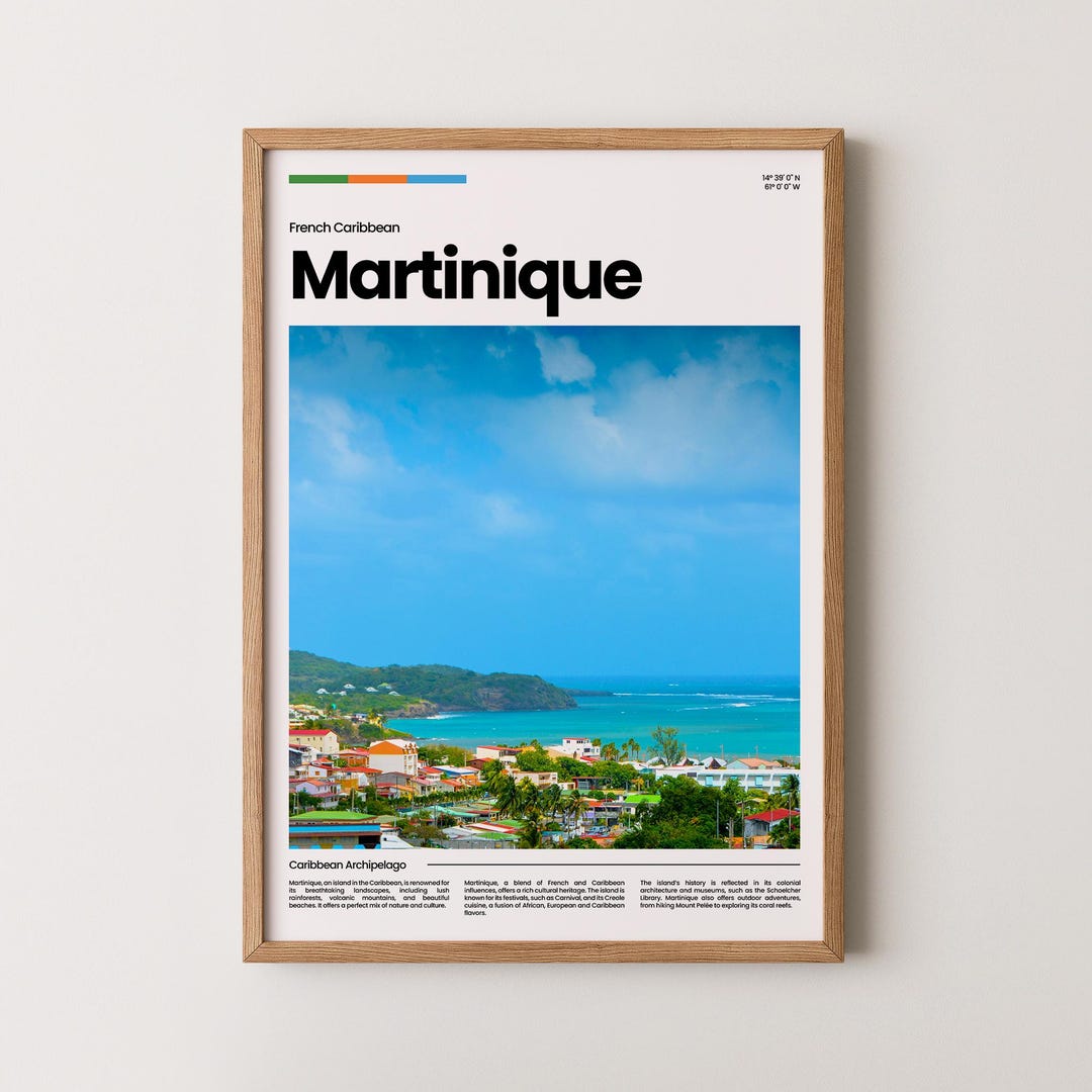 Martinique Poster, Martinique Print, Martinique Photo, Martinique Art ...