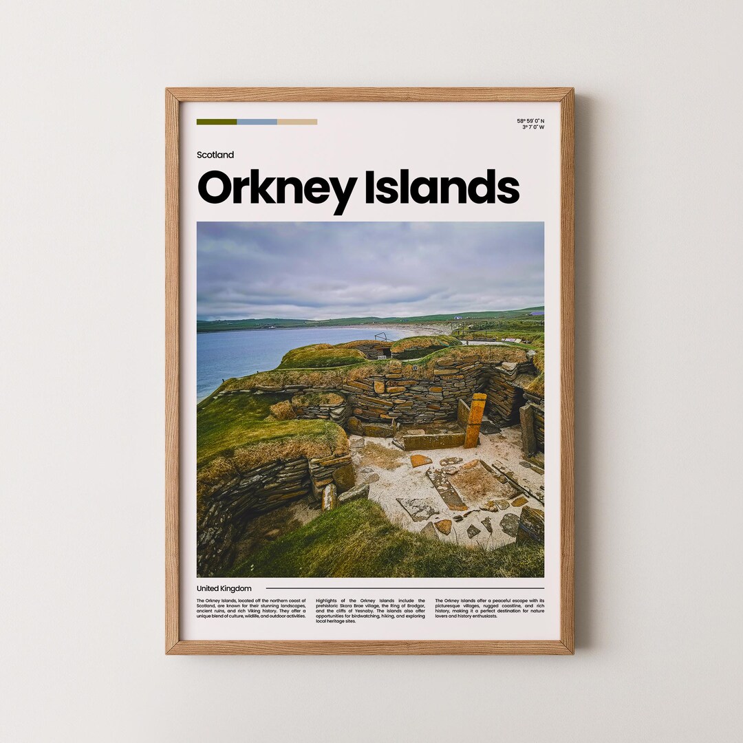 Orkney Poster, Orkney Print, Orkney Photo, Orkney Art, Scotland Poster ...