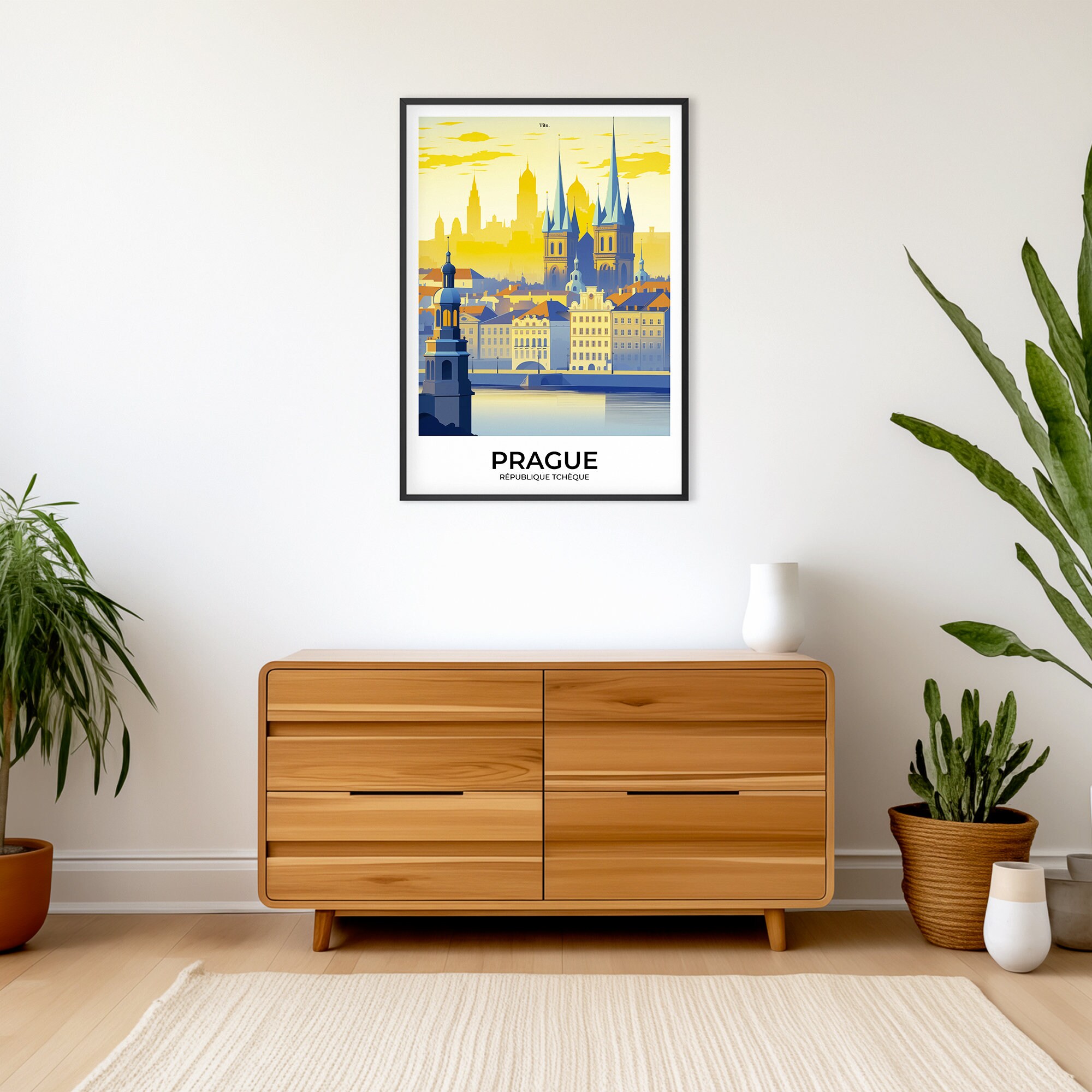 PRAGUE Poster Prague Travel Poster Prague Art Print Prague Poster ...