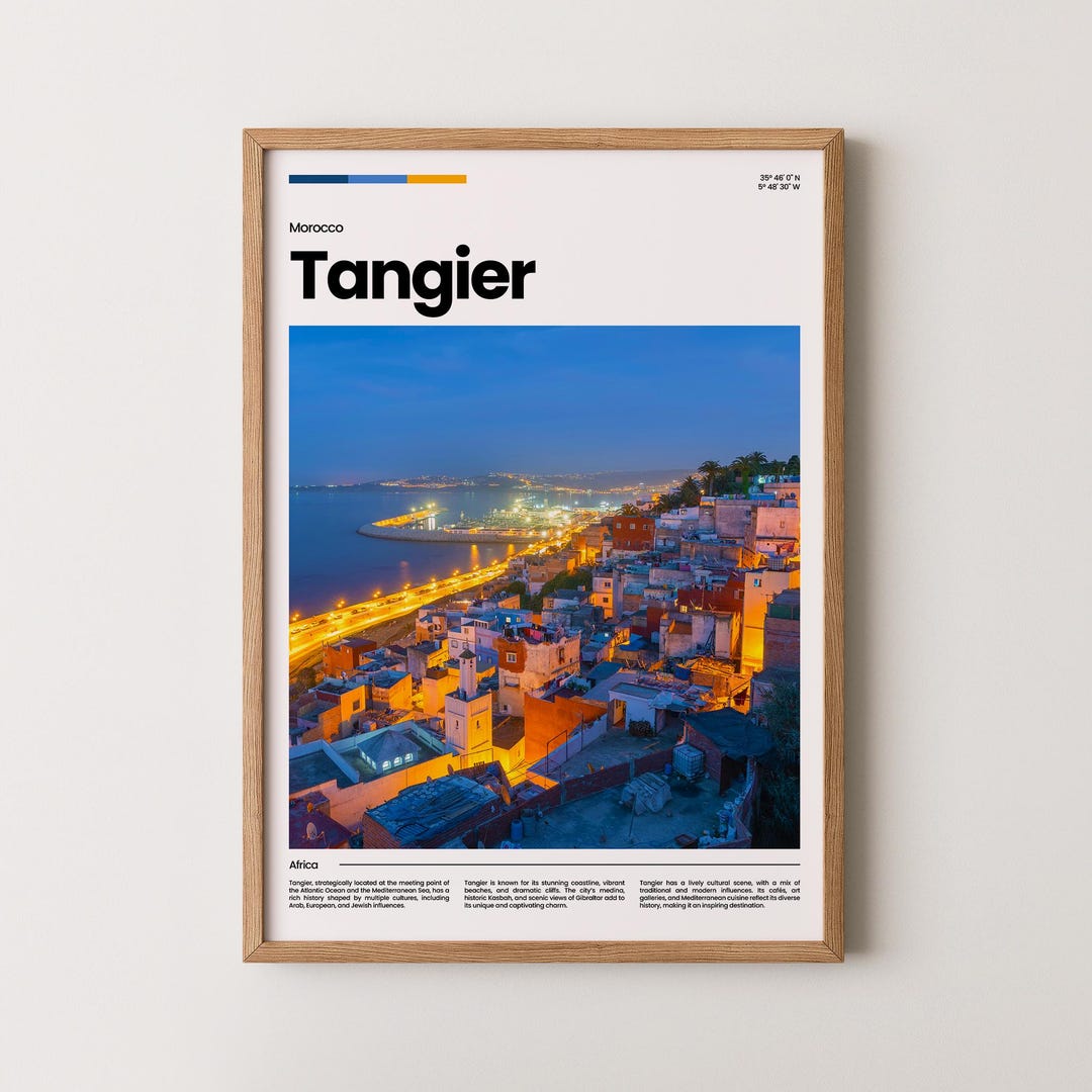 Tangier Poster, Tangier Print, Tangier Photo, Tangier Art, Morocco ...