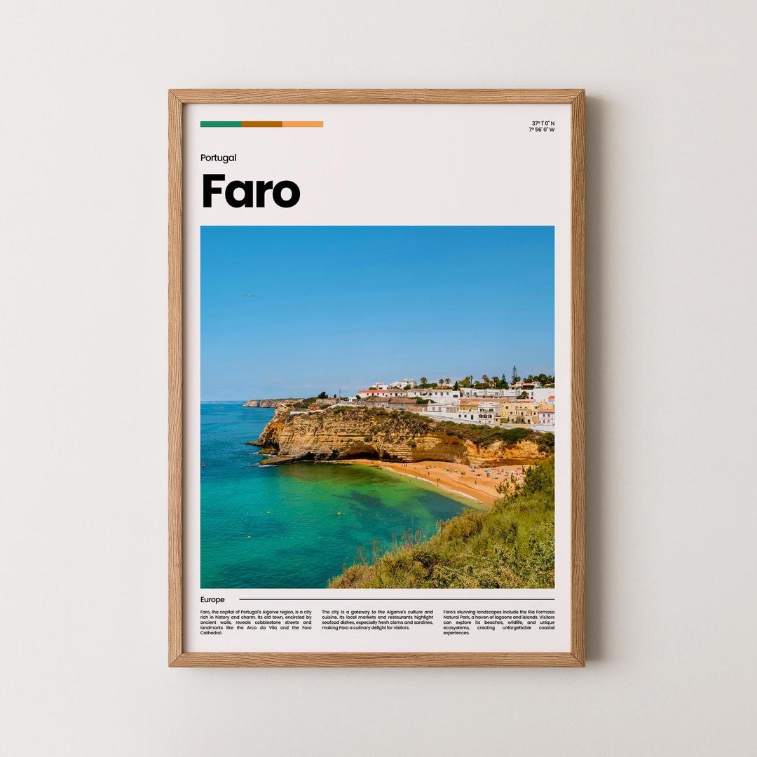 Faro Poster, Faro Print, Faro Photo, Faro Art, Portugal Poster ...
