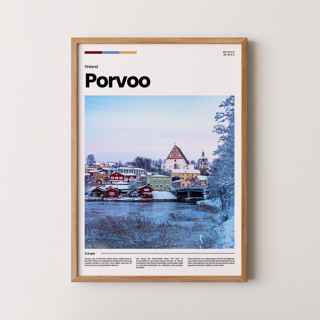 Porvoo Poster, Porvoo Print, Porvoo Photo, Porvoo Art, Finland Poster ...