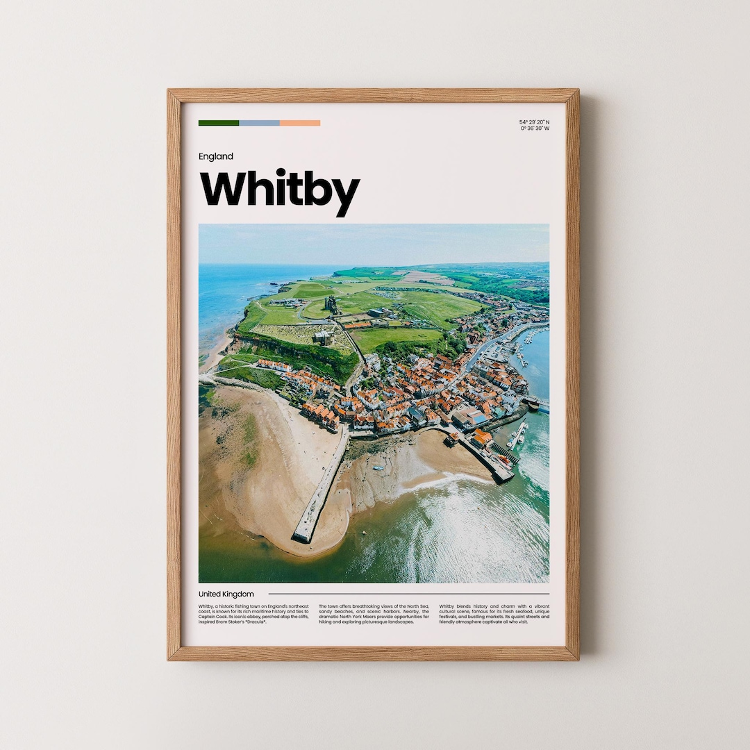 Whitby Poster, Whitby Print, Whitby Photo, Whitby Art, England Poster ...