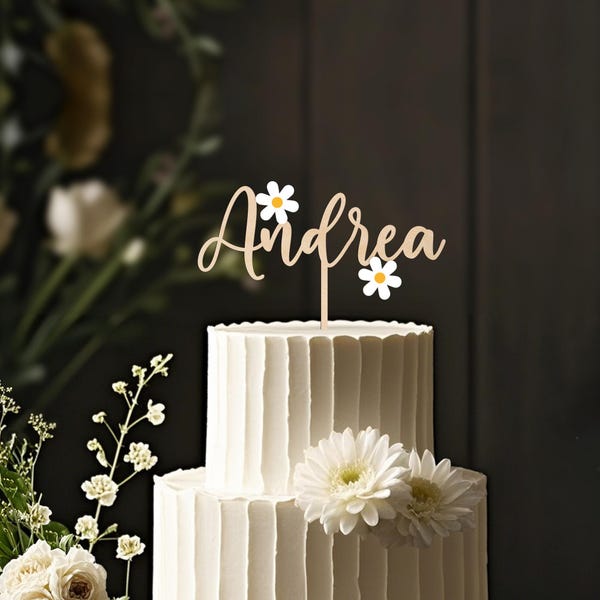 Daisy Cake Topper - Etsy
