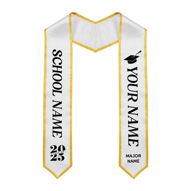 Graduation Sash - Etsy