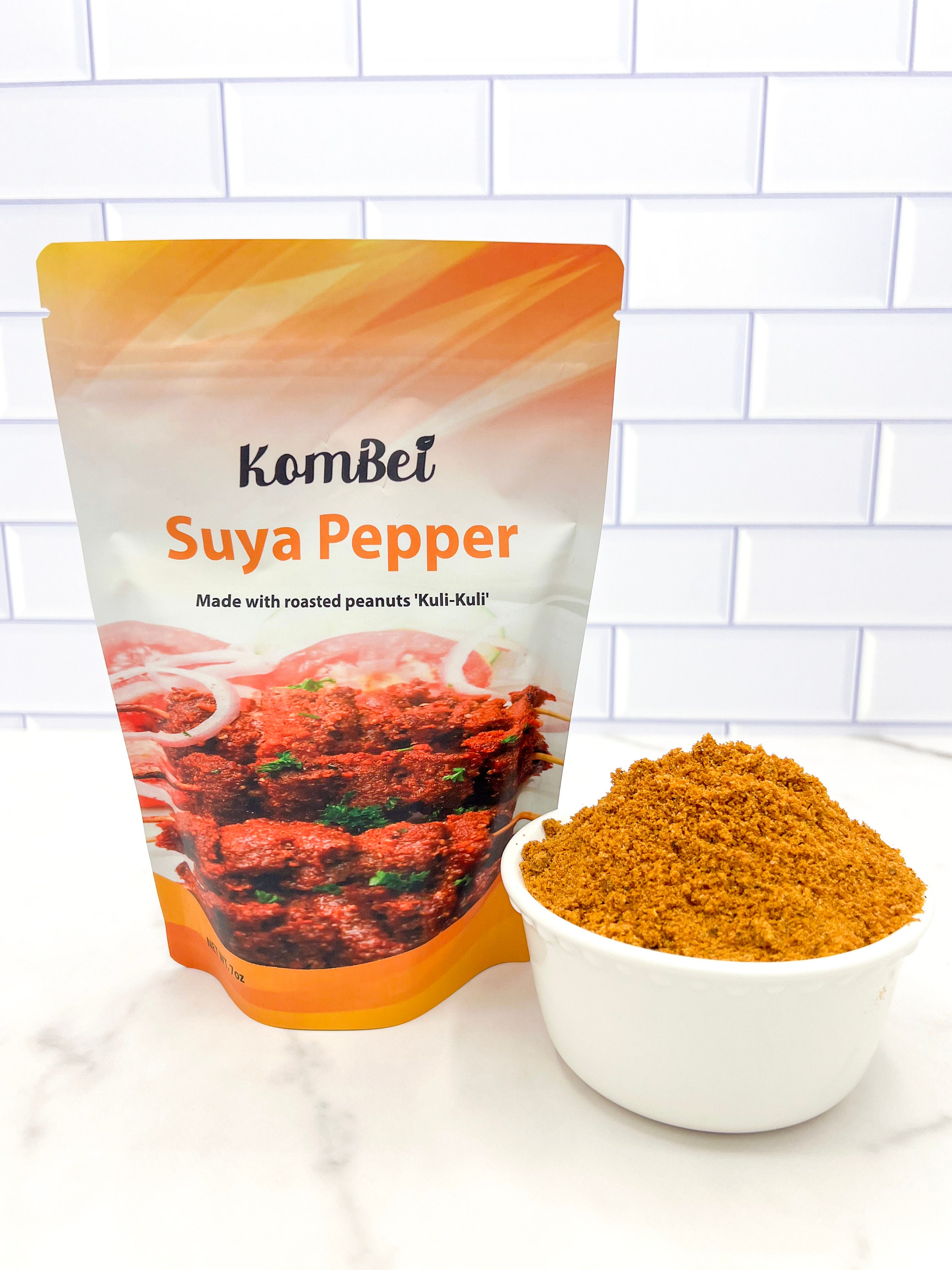 Suya Pepper 7oz Suya Spice, Yaji, Premium Suya Pepper for Grilling and ...