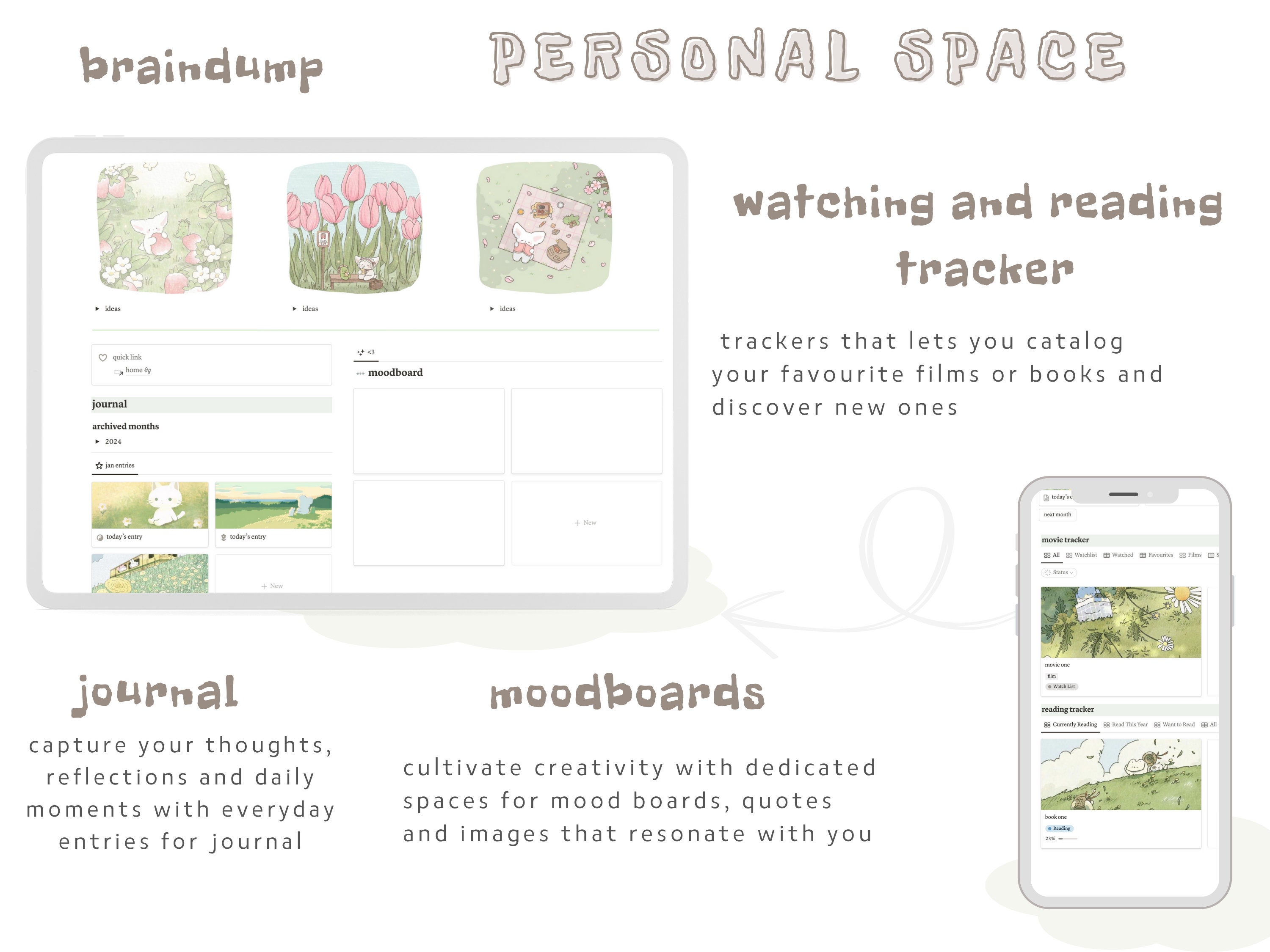 All in One Notion Template Dashboard | Notion Ultimate Life Planner ...