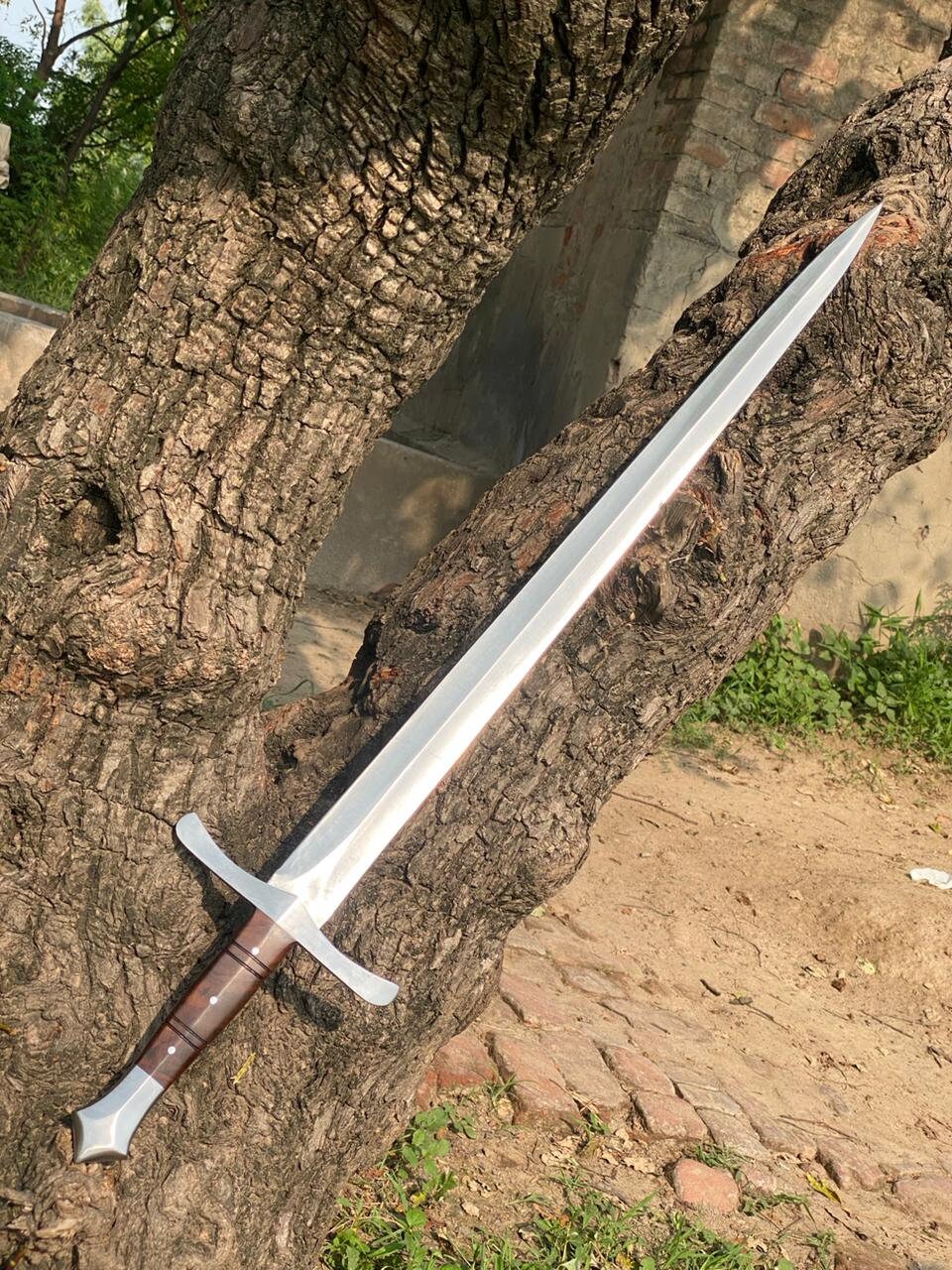 Battle-ready Viking Sword 29 Long Sword Handmade Sword 5160 Steel Sword ...