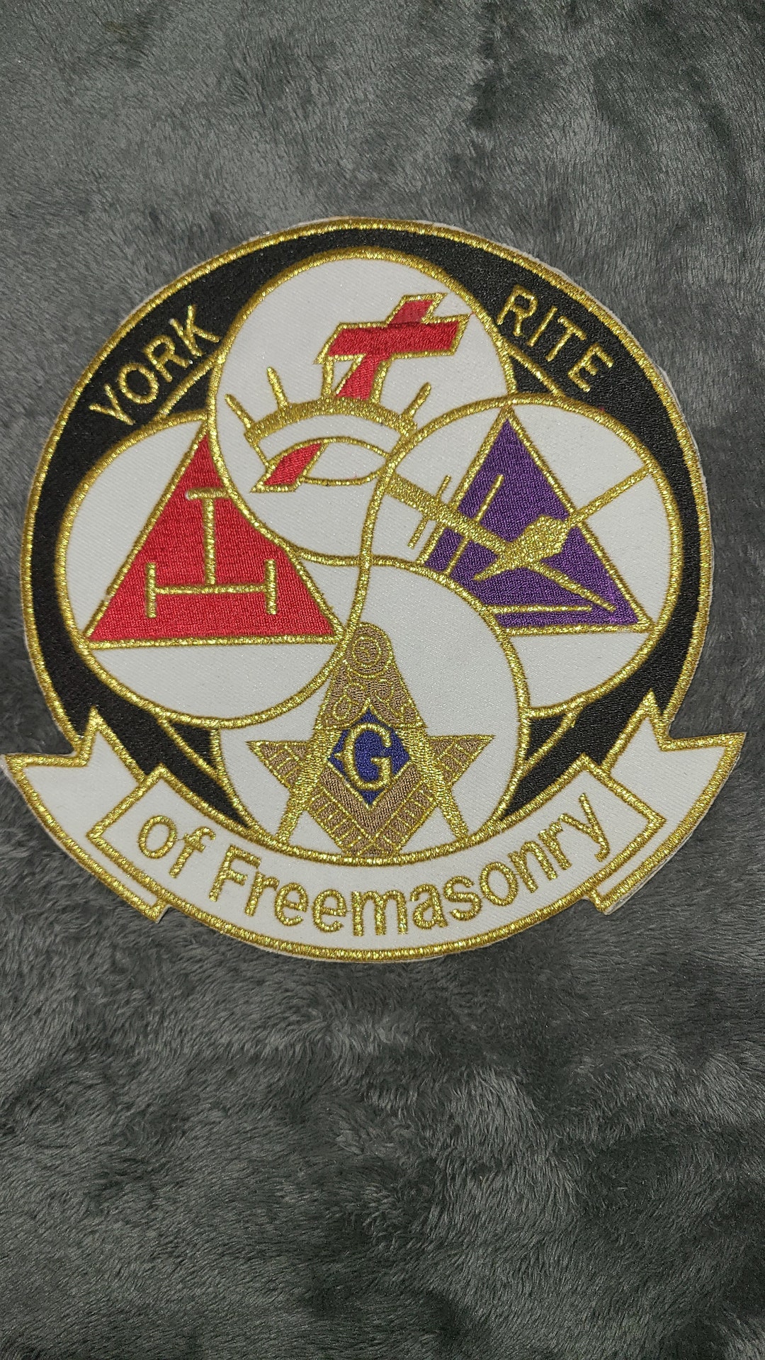 8 Inch York Rite Masonry Patch - Etsy