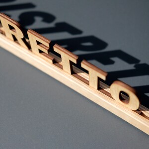 Wall Menu Board, Customizable Wall Menu With Changeable Letters and ...