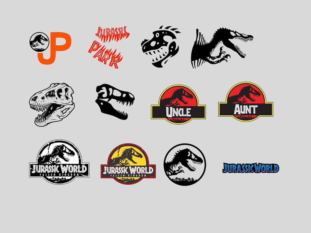 500 Jurassic Park Svg Jurassic Park Template Svg Jurassic Park Font