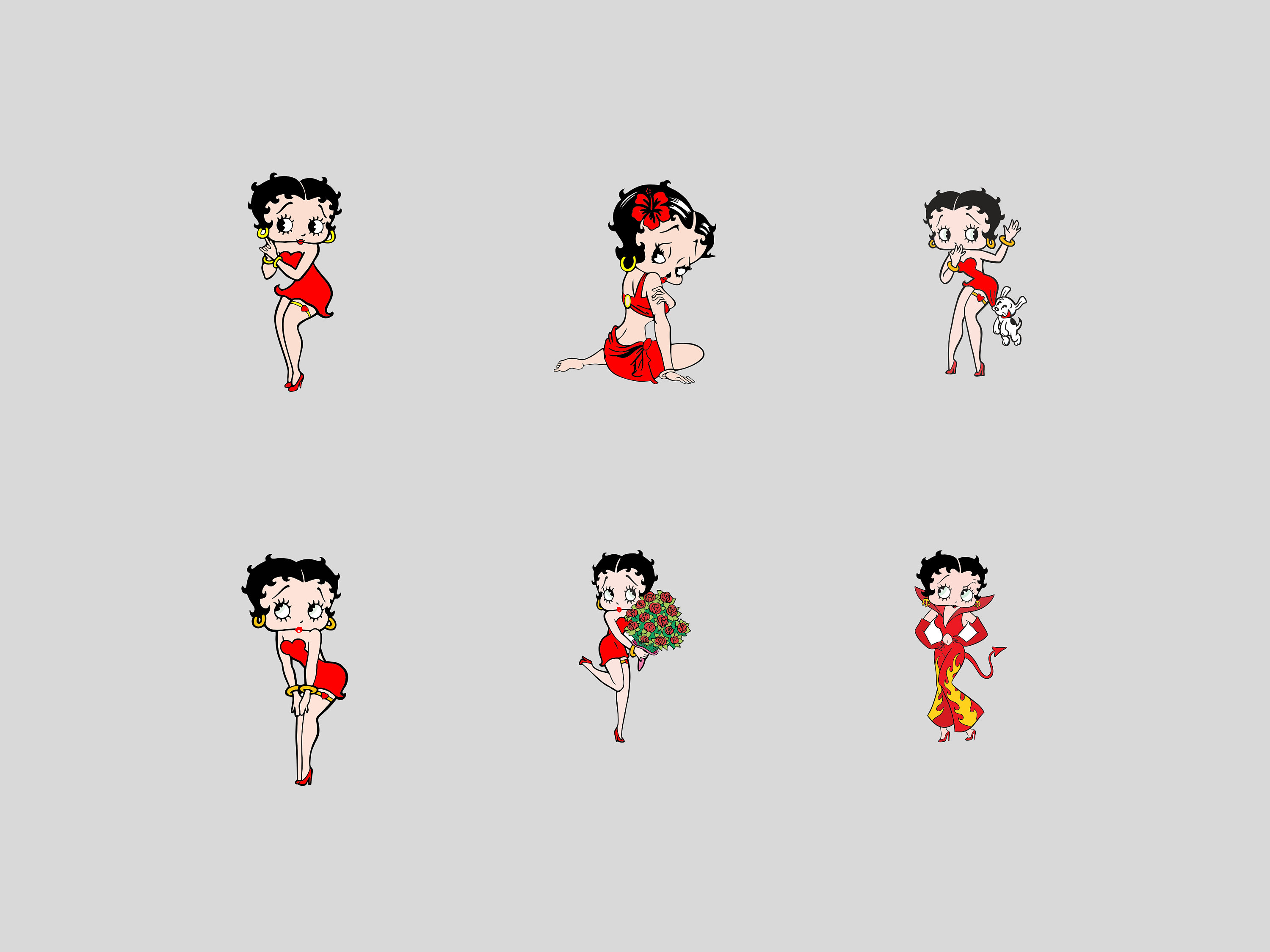 125BETTY BOOP SVG, Betty Boop Svg Files for Cricut, Betty Boop Clipart ...