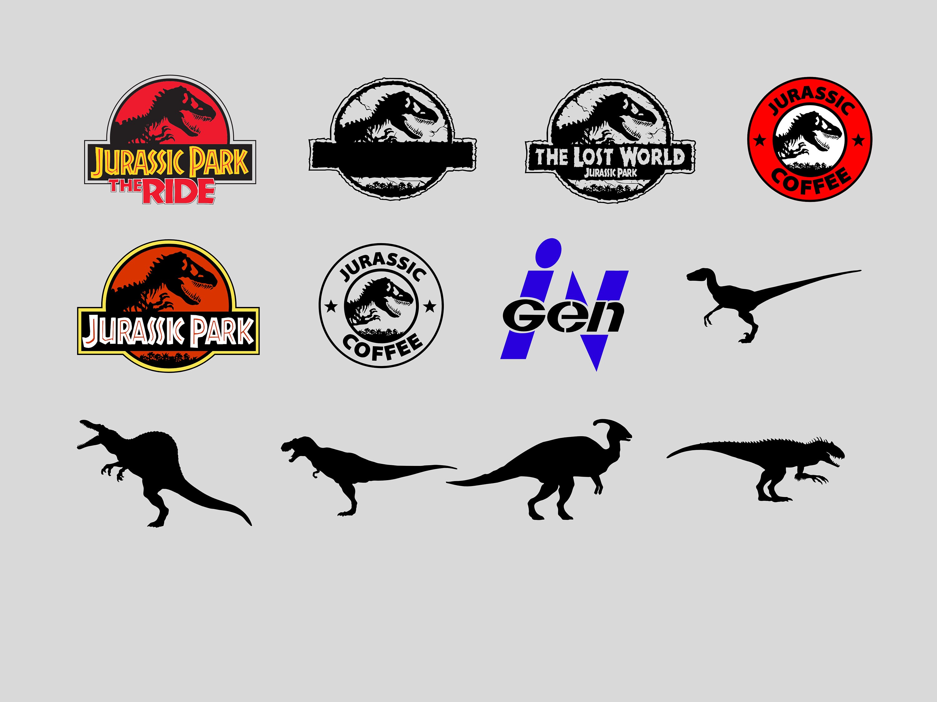 500 Jurassic Park Svg Jurassic Park Template Svg Jurassic Park Font