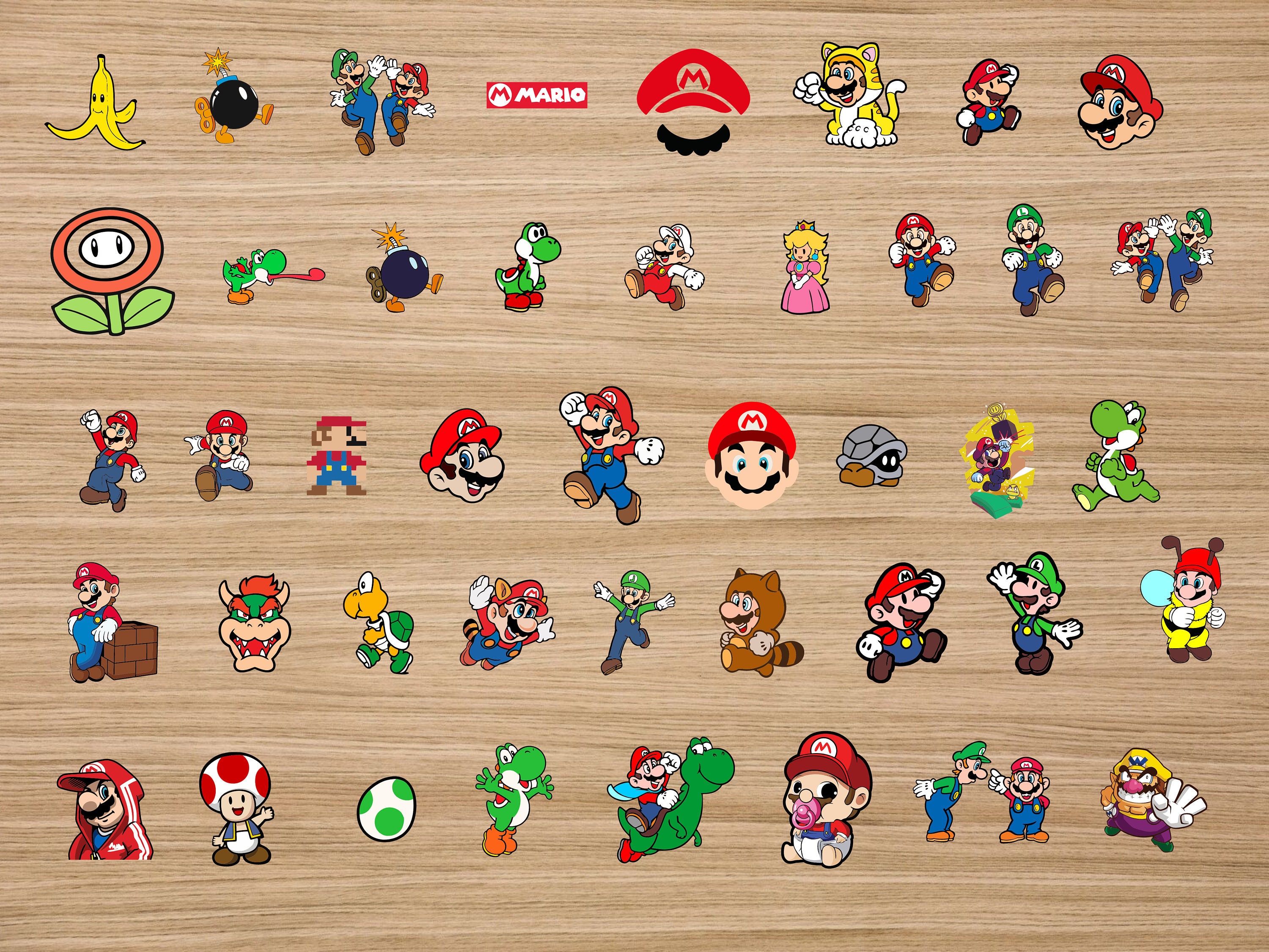 500 Designs Bundle Layered Items, Svg, Png, Dxf, Eps, Clipart, Vector ...