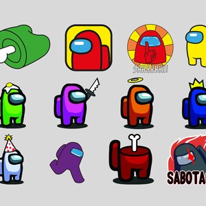 250 Clipart, Game Impasta Characters, Cutting Files Cricut, Svg, Png ...