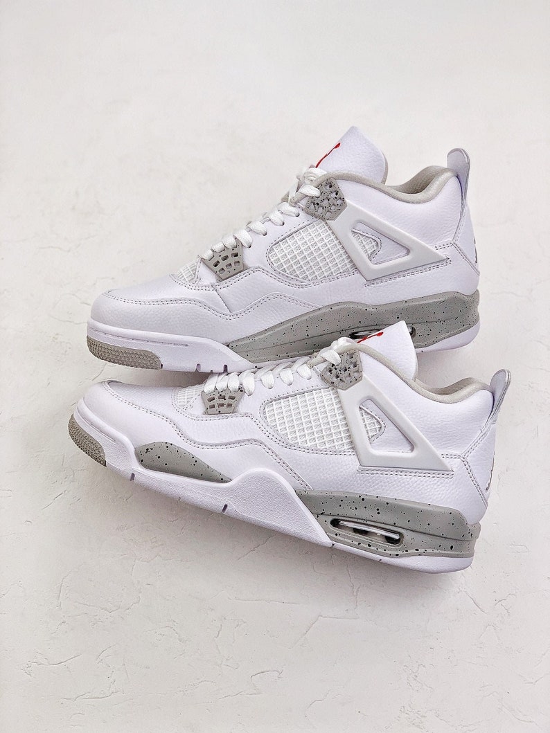 Jordan 4 AJ 4 Retro Oreo Custom - Etsy