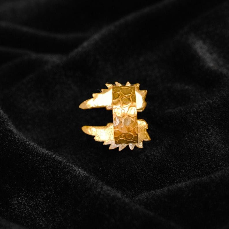 Angel Wing Ring 18k Gold Wing Ring Adjustable Symbolic Jewelry Angel ...