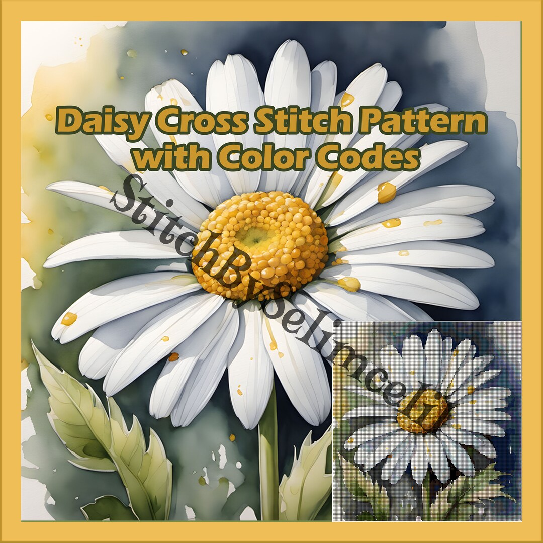 Daisy Stitch Pattern | Hobby Patterns | Downloadable Pdf Files | With ...