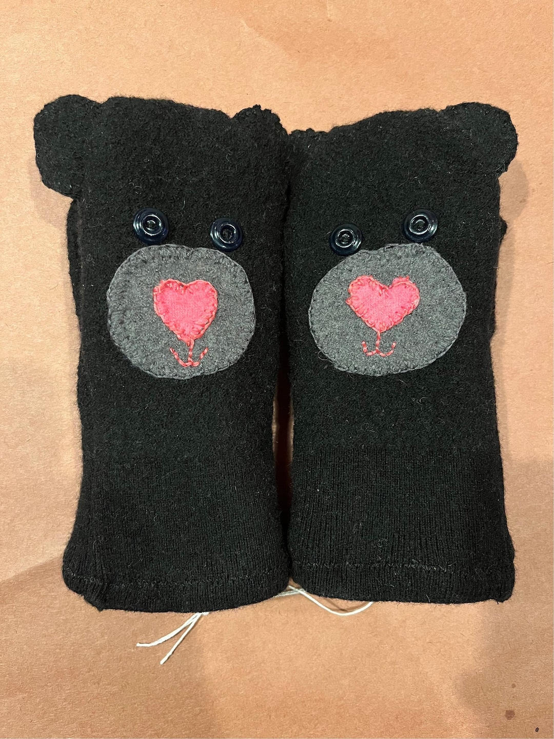 Bear Mittens - Etsy