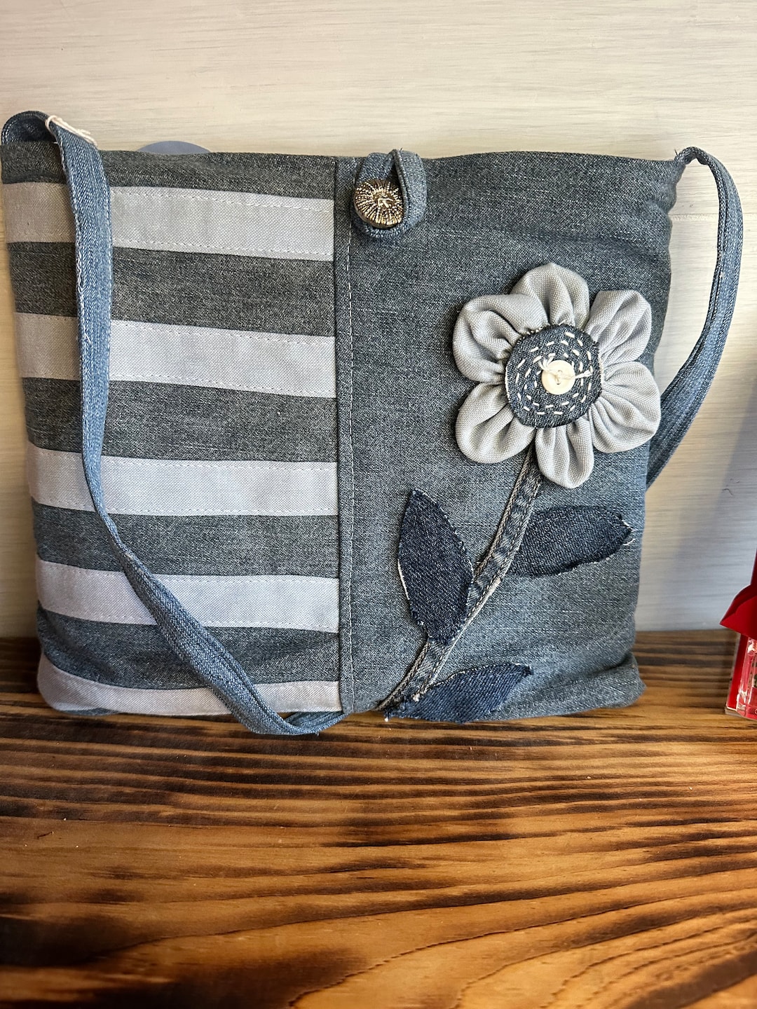 Upcycled Denim Bag - Etsy
