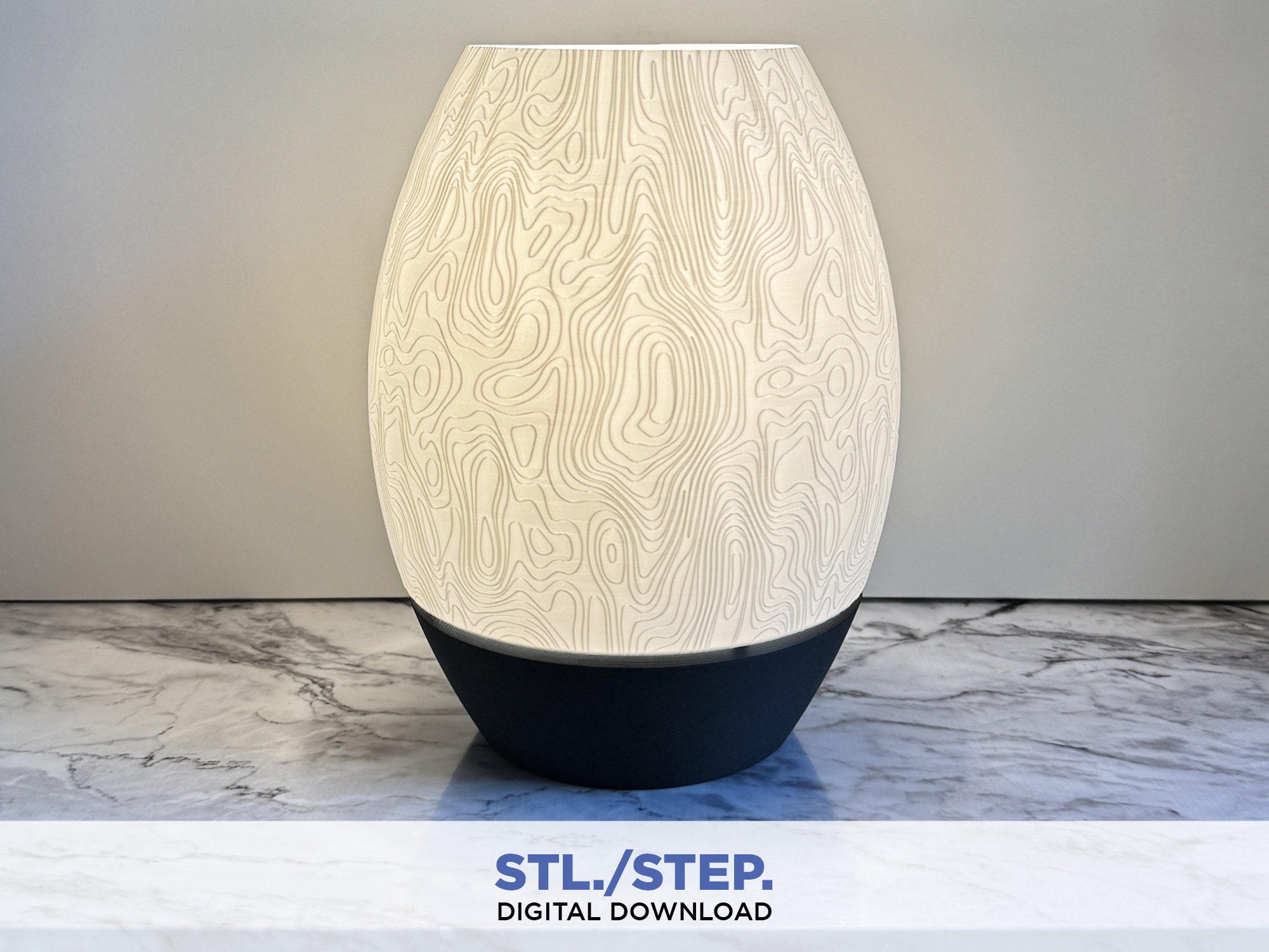 Oracle 3D Desk Lamp Digital Files 3D Lamp 3D Digital File 3D Stl Files ...