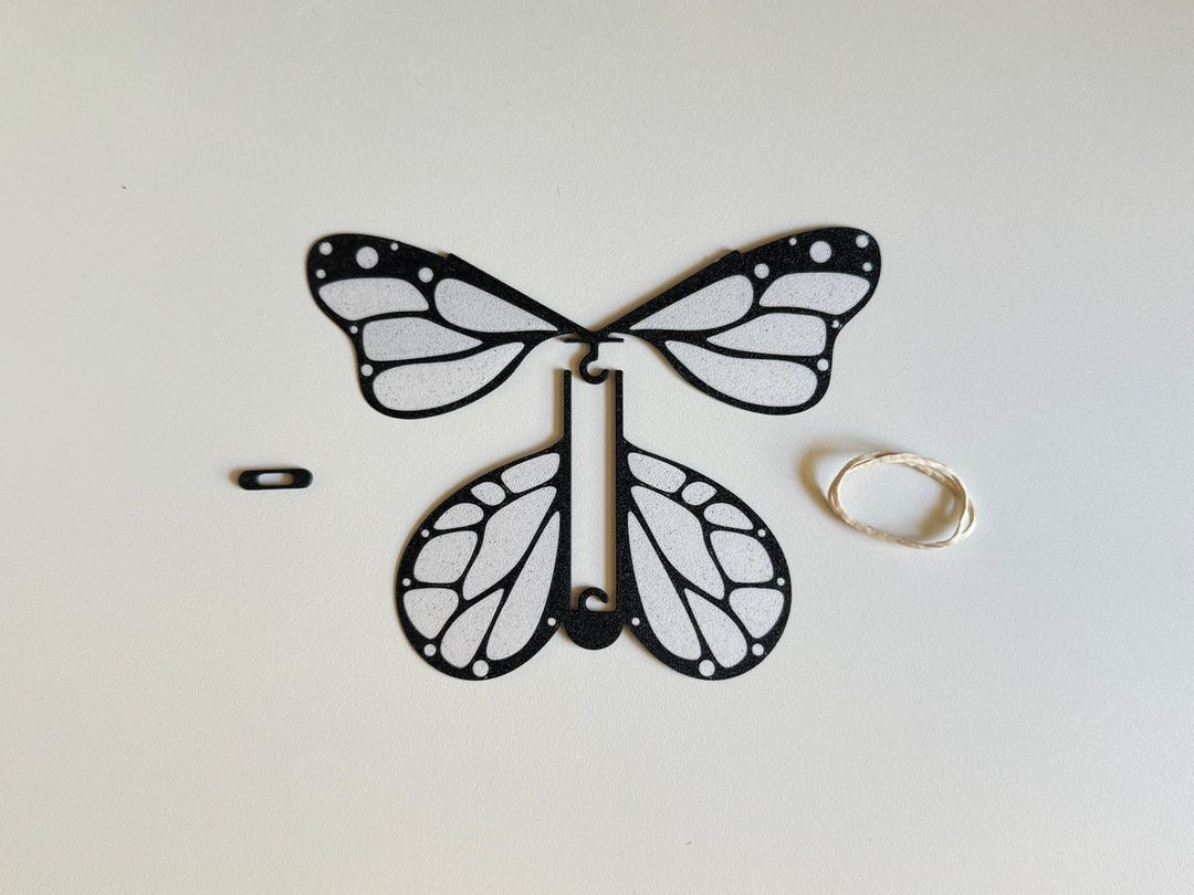 Monarch| 3D Butterfly | Digital Files | 3D Flying Butterfly | 3D ...