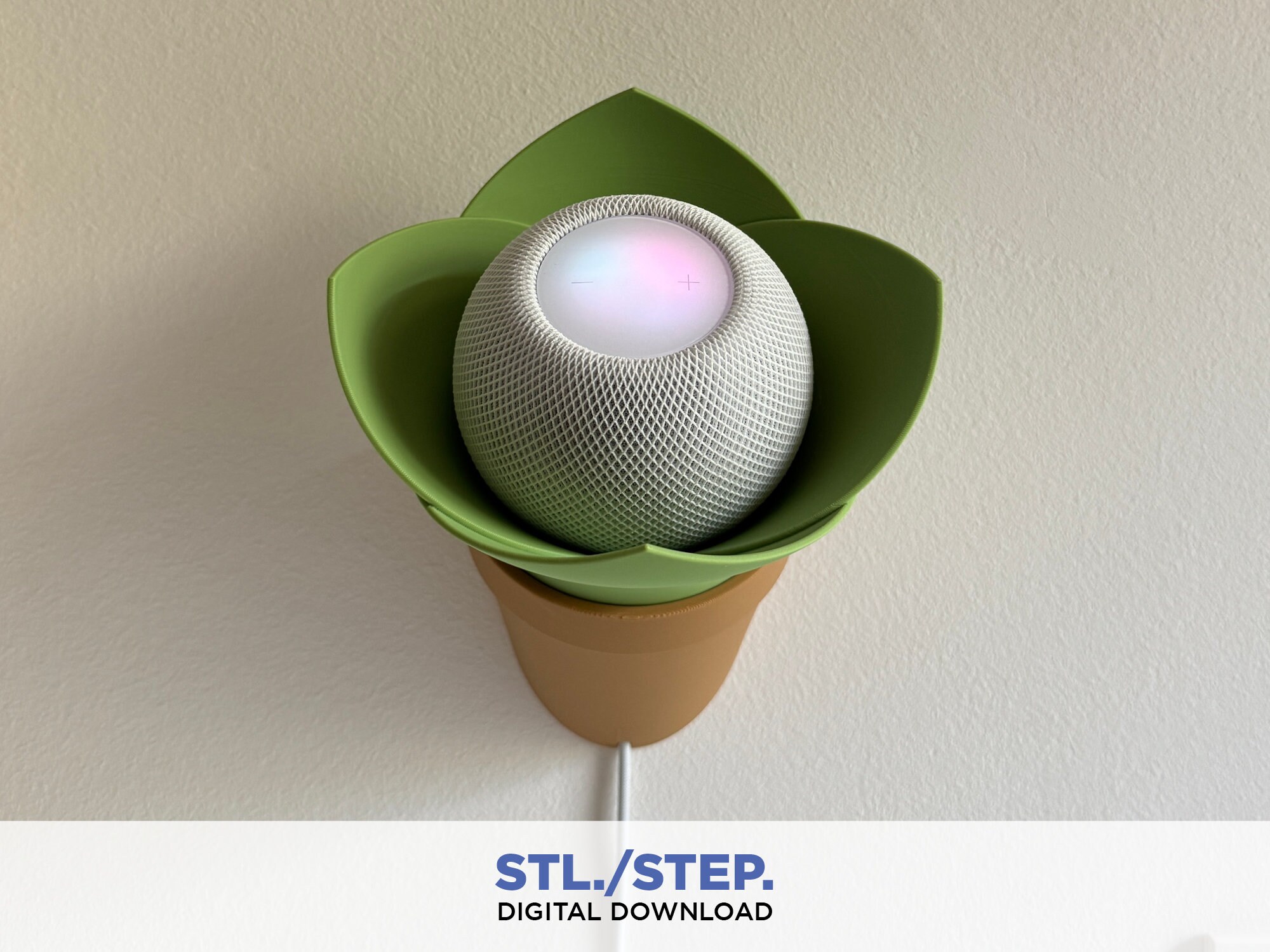 Plant Pod | 3D Apple Home Pod Stand | Digital Files | 3D Wall Mount ...