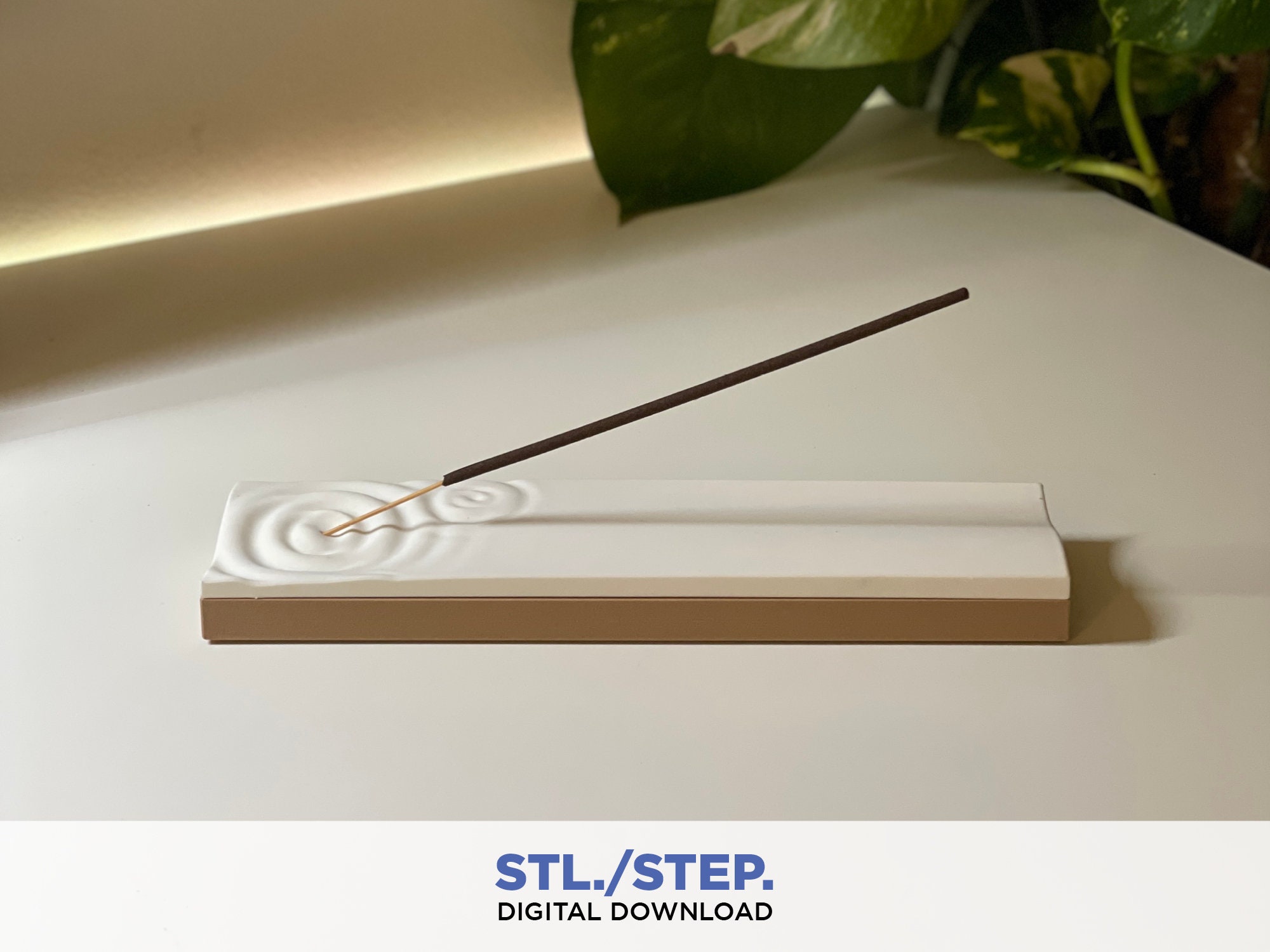 Ripple | 3D Incense Holder | Digital Files | 3D Incense Burner | 3D ...