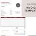 Invoice Template - Printable Invoice - Editable Invoice - Receipt ...