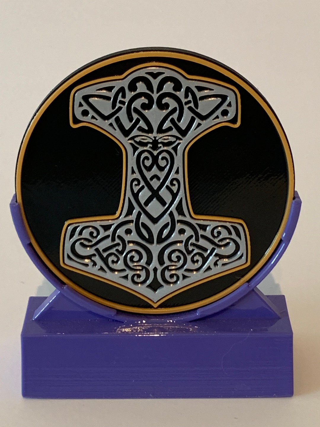 Fridge Magnet Viking Symbol MJOLNIR THOR'S HAMMER 3D Print - Etsy