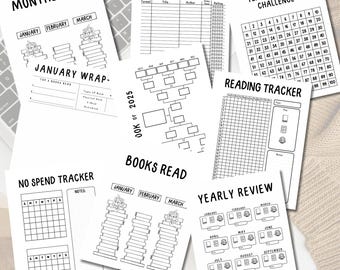 2025 Challenges Bundle || Digital Download || Printables || Happy ...