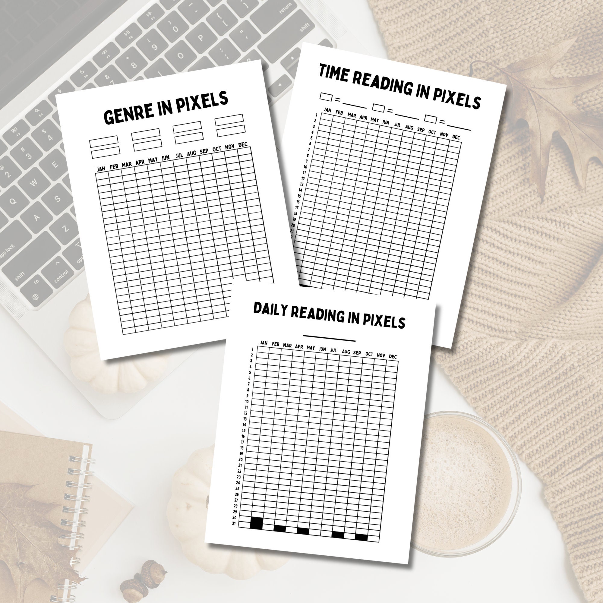 Pixel Bundle || Digital Download || Printables || Happy Planner ...
