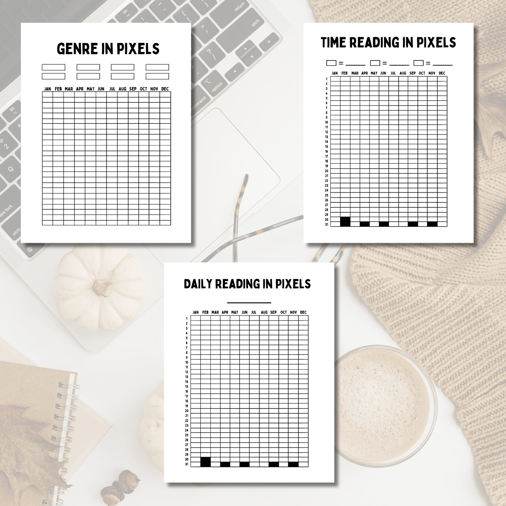 Pixel Bundle || Digital Download || Printables || Happy Planner ...