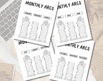 ARC Tracker Digital Download Printables Happy Planner Classic, Big ...