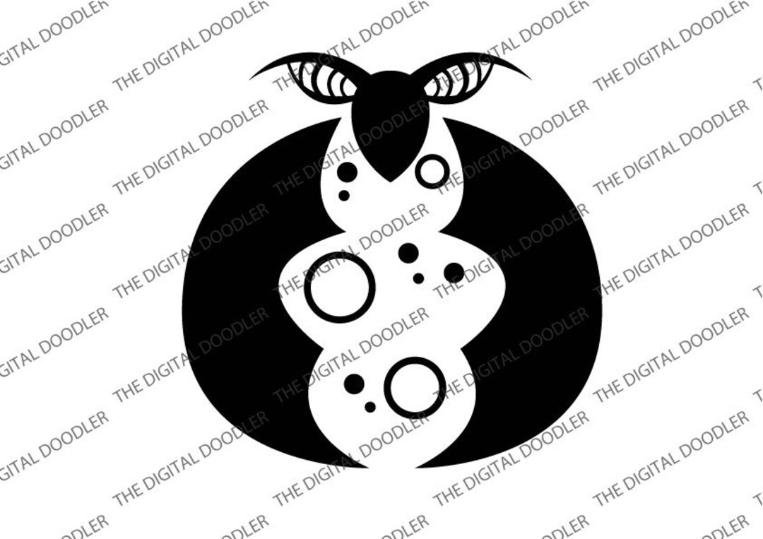 Cartoon Bat Hugging the Moon SVG | Cute Woodland Creatures, Digital ...