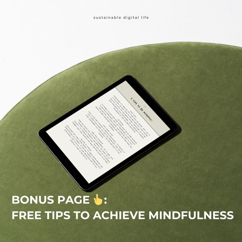 Mindfulness Yearly Tracker Printable Meditation Practice Journal ...