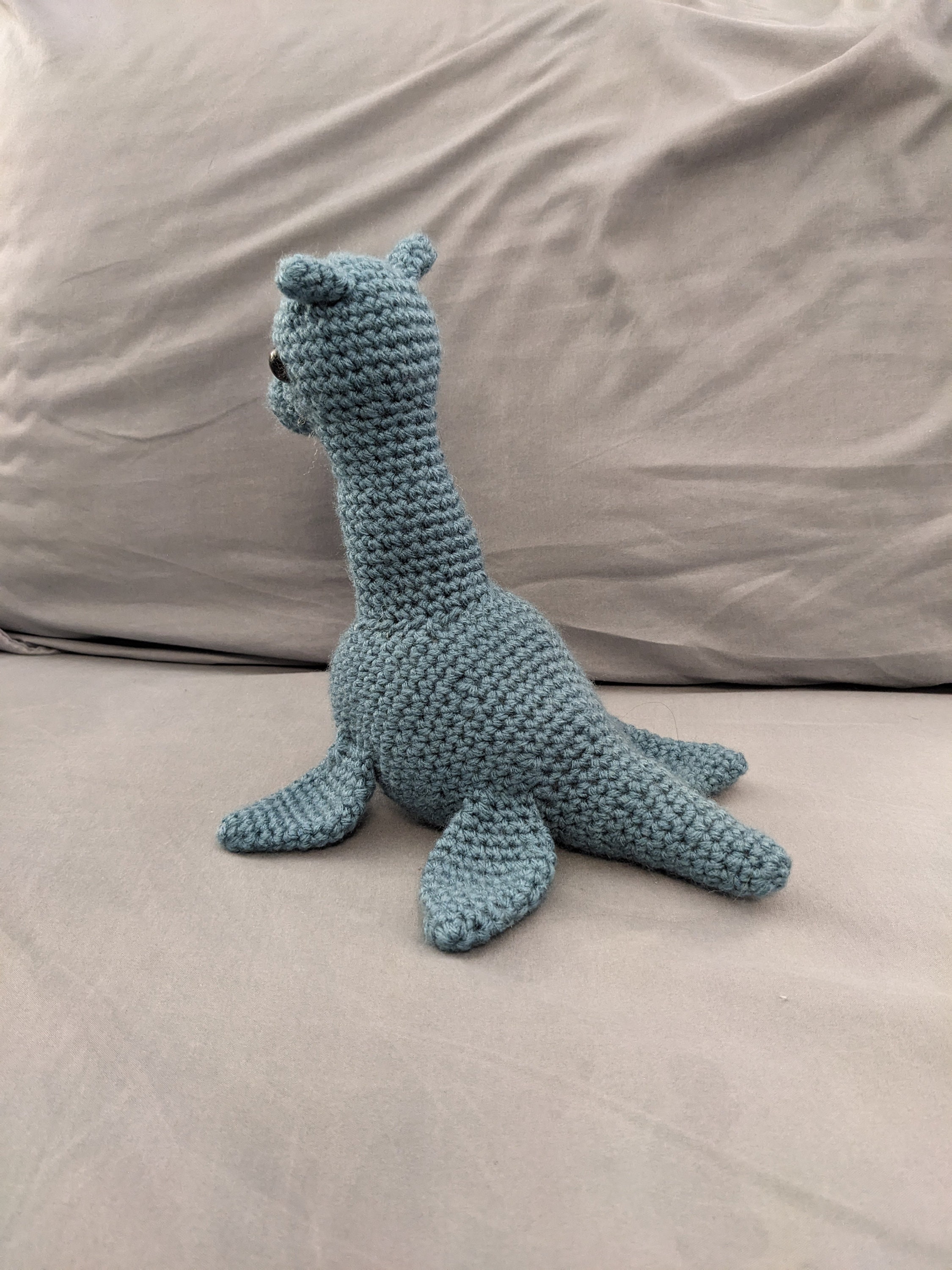 Crochet Lock Ness Monster Nessie Amigurumi - Etsy