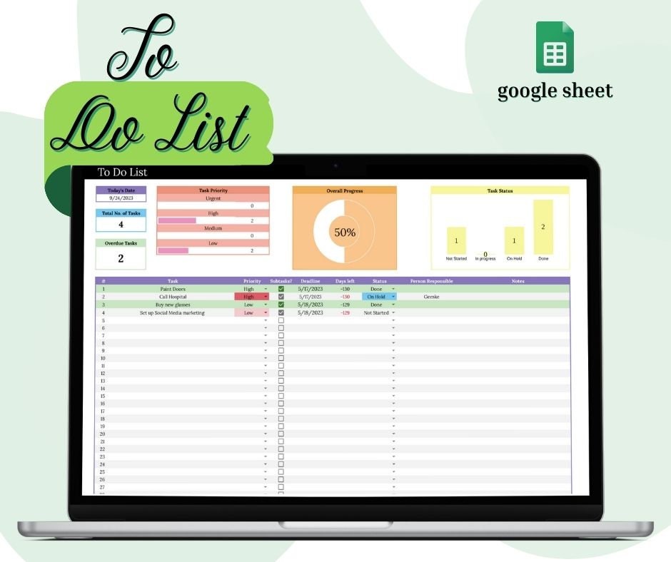 Life Planner Spreadsheet, Organize Your Life Effectively, Life Planning ...